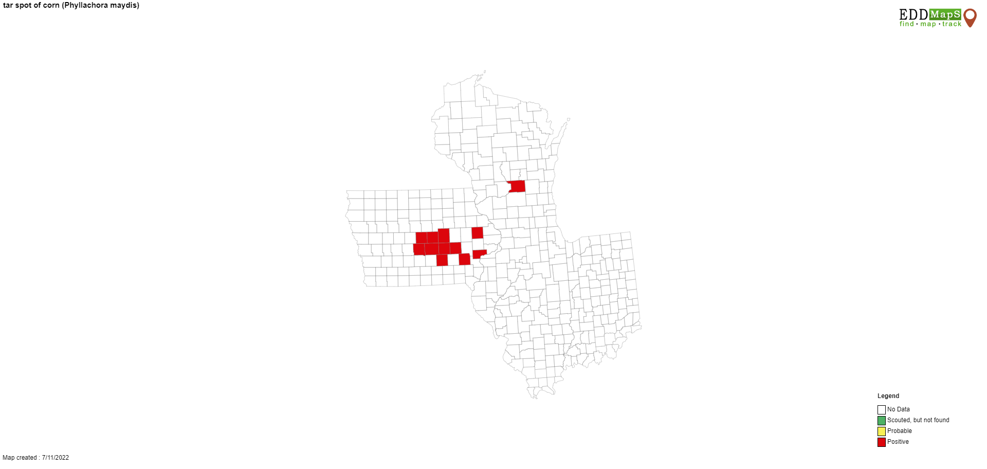 Corn Tar Spot Disease Monitoring in Illinois - farmdoc