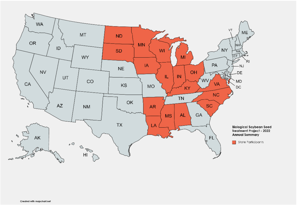 Evaluating Yield Response of Biological Seed Treatments in Soybean ...