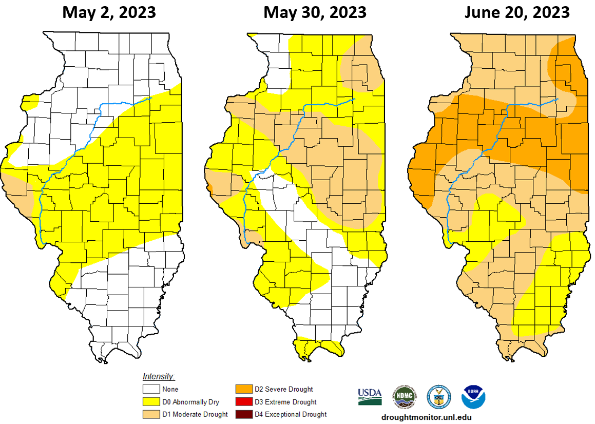 Dry Weather and Crop Conditions in Illinois - farmdoc